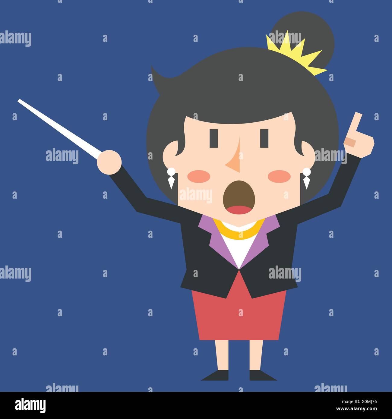 Conductor art Stock Vector Images - Alamy