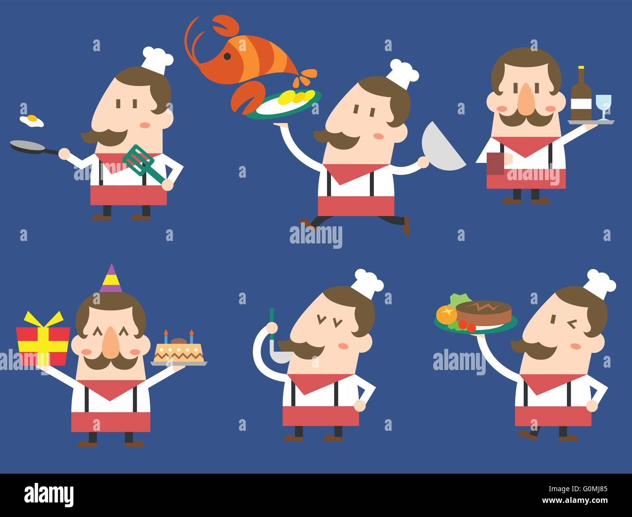 Job Character II Stock Vector Image & Art - Alamy