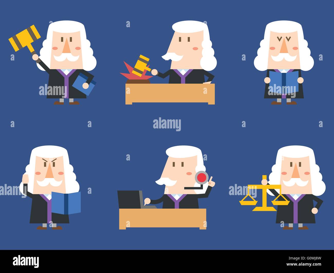 Job Character II Stock Vector Image & Art - Alamy