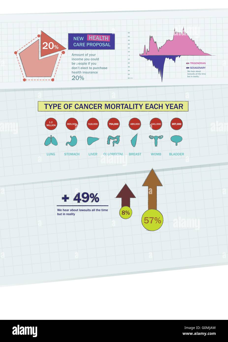 Height chart graphic Stock Vector Images - Alamy