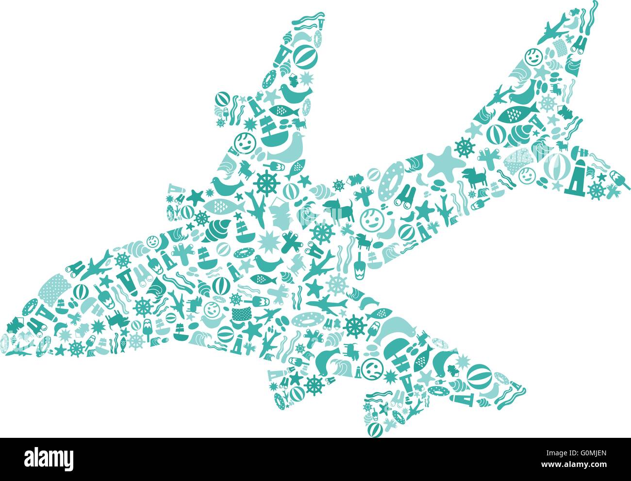 Picto airplane Stock Vector Images - Alamy