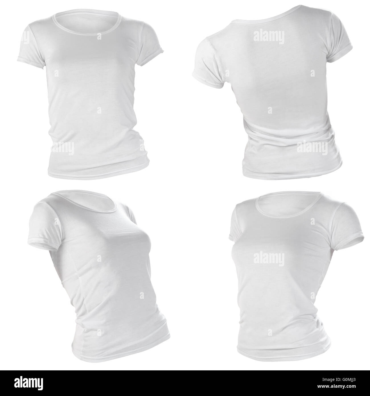 Blank T Shirt Front And Back Template