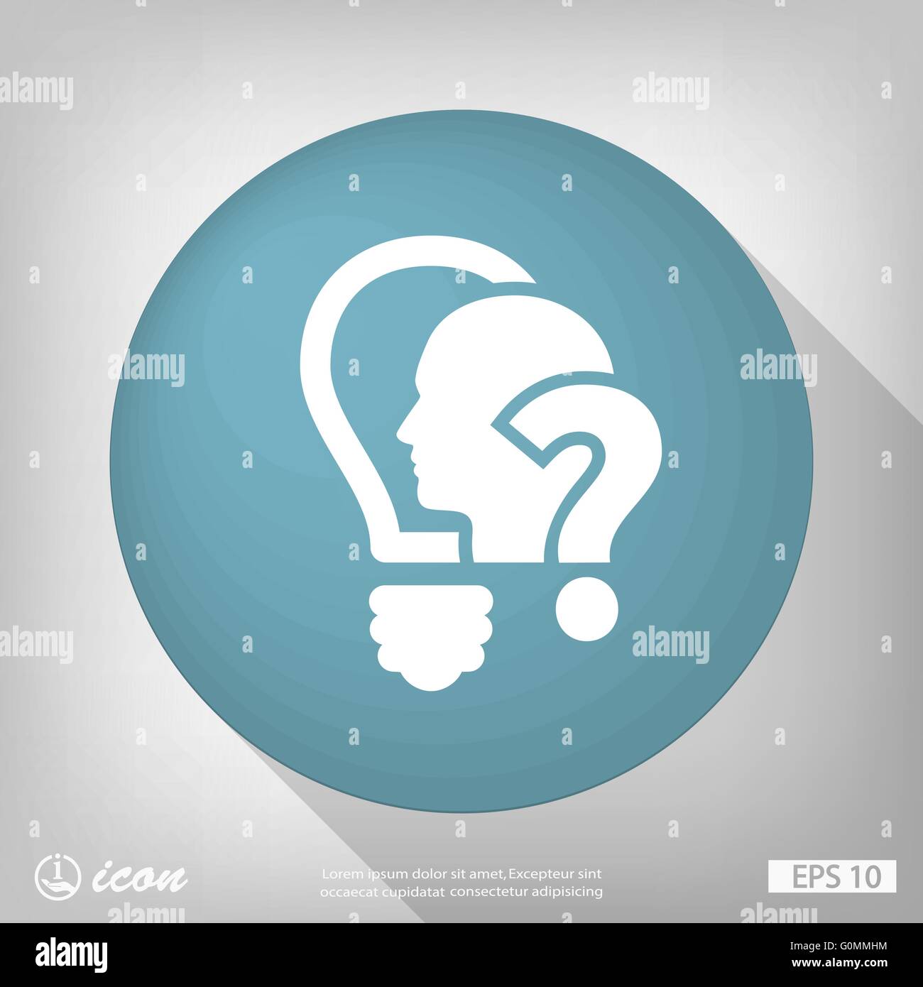 question mark and man icon Stock Vector Image & Art - Alamy
