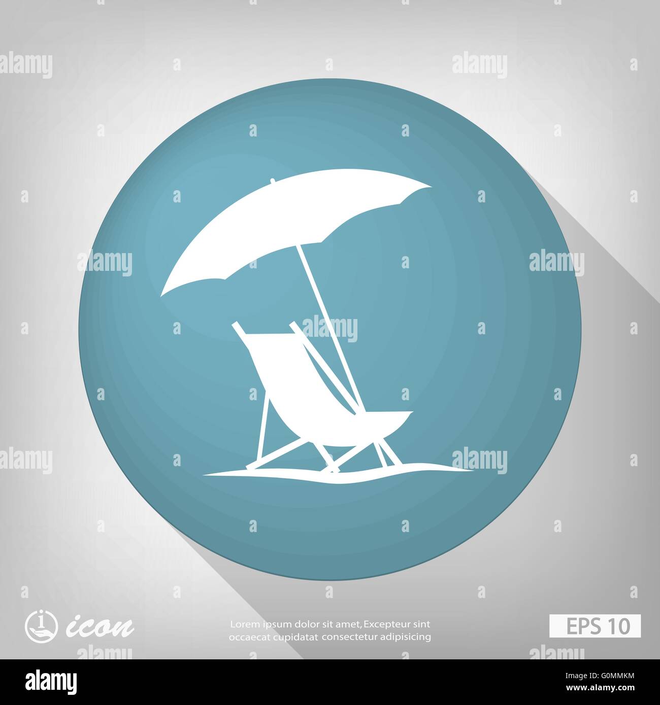 summer vacation icon Stock Vector Image & Art - Alamy