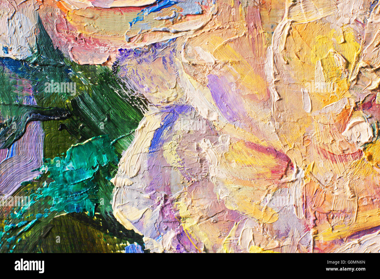Paint palette background Stock Photo - Alamy