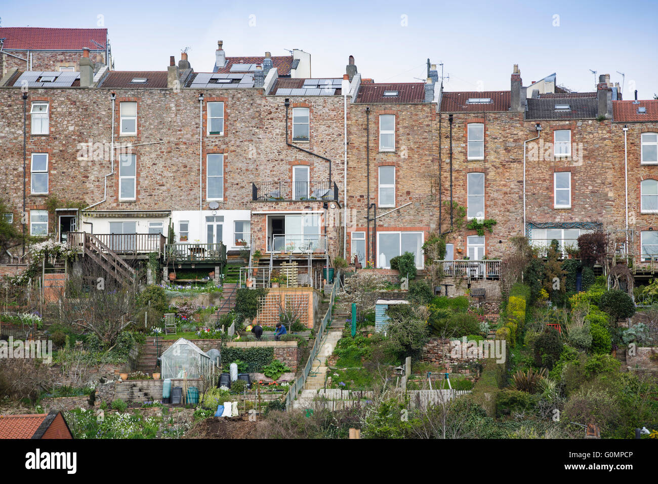 Old houses in slope hi-res stock photography and images - Alamy