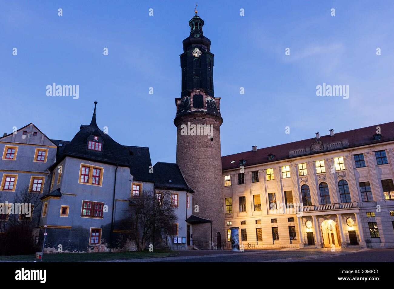 Weimar Castle in Germany Stock Photo - Alamy