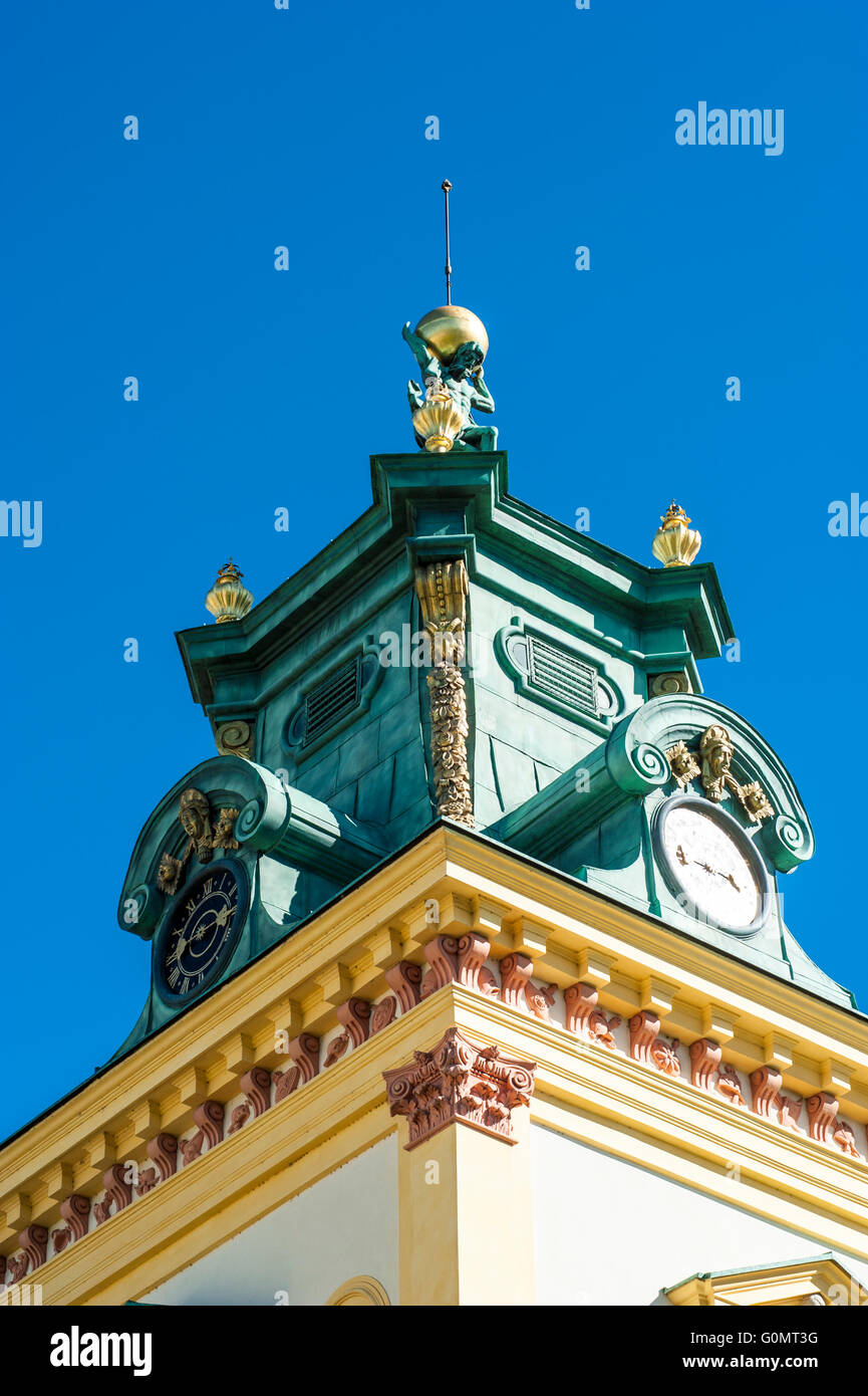 Warsaw clock tower hi-res stock photography and images - Alamy