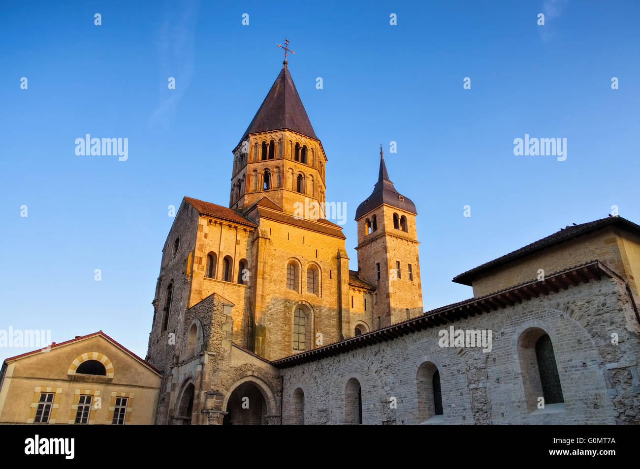 Abbey of cluny. cathedral hi-res stock photography and images - Alamy
