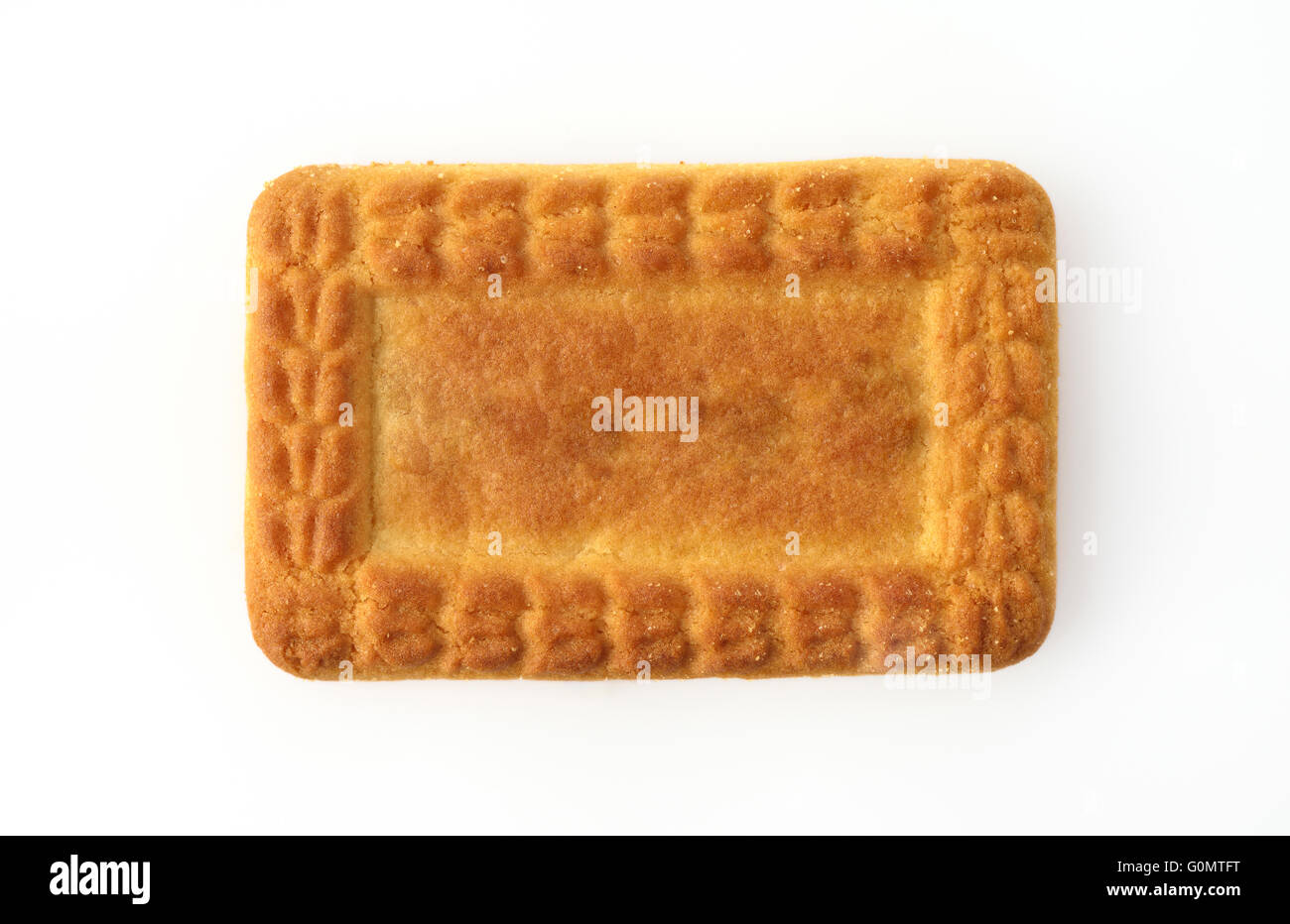 Biscuit - Top View Stock Photo - Alamy