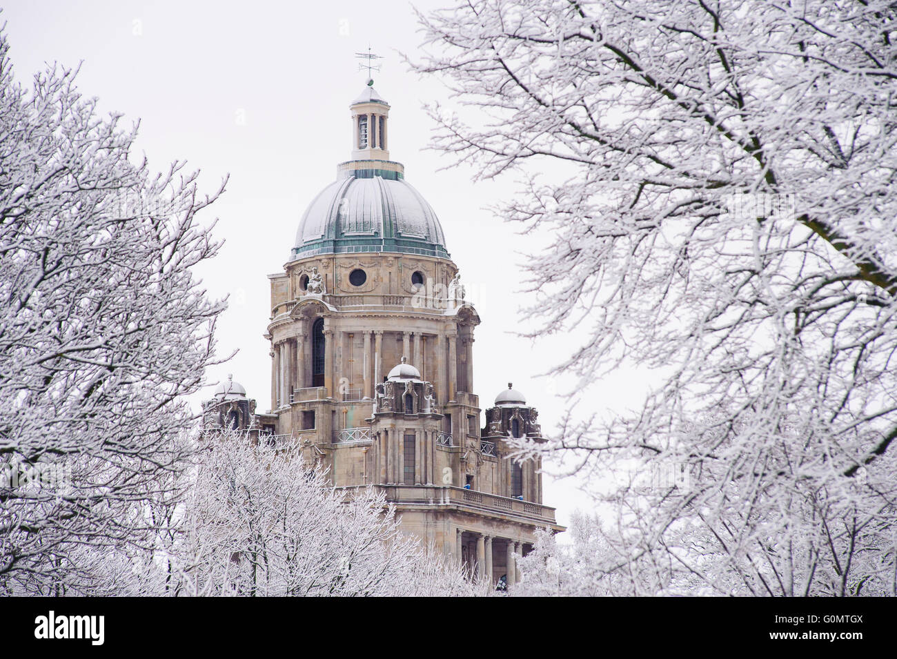 The Ashton Memorial in Williamson Park Lancaster, Lancashire, England ...