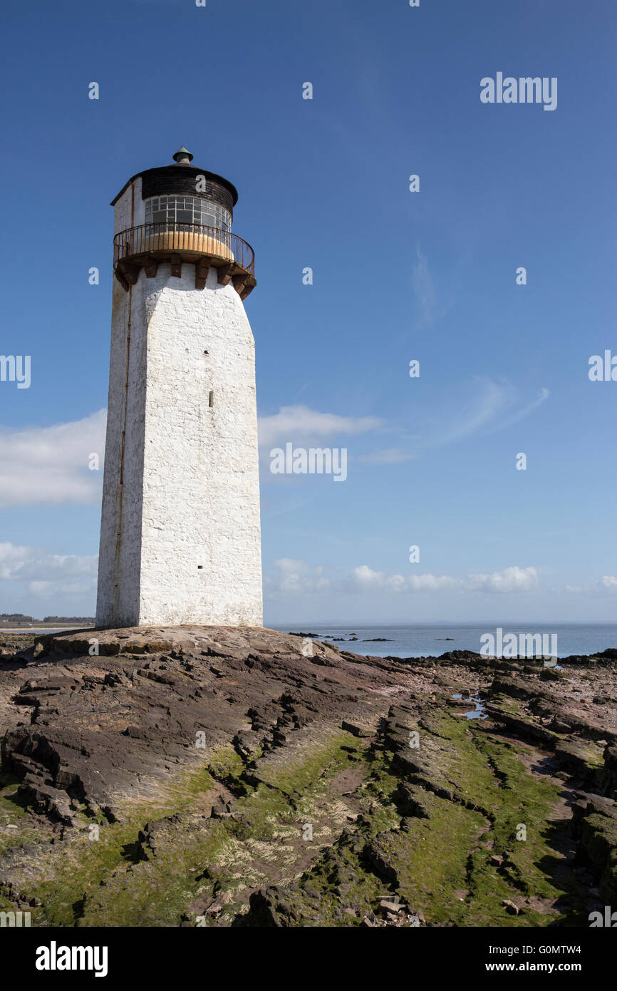 Southerness Lighthouse, Dumfries and Galloway Stock Photo - Alamy