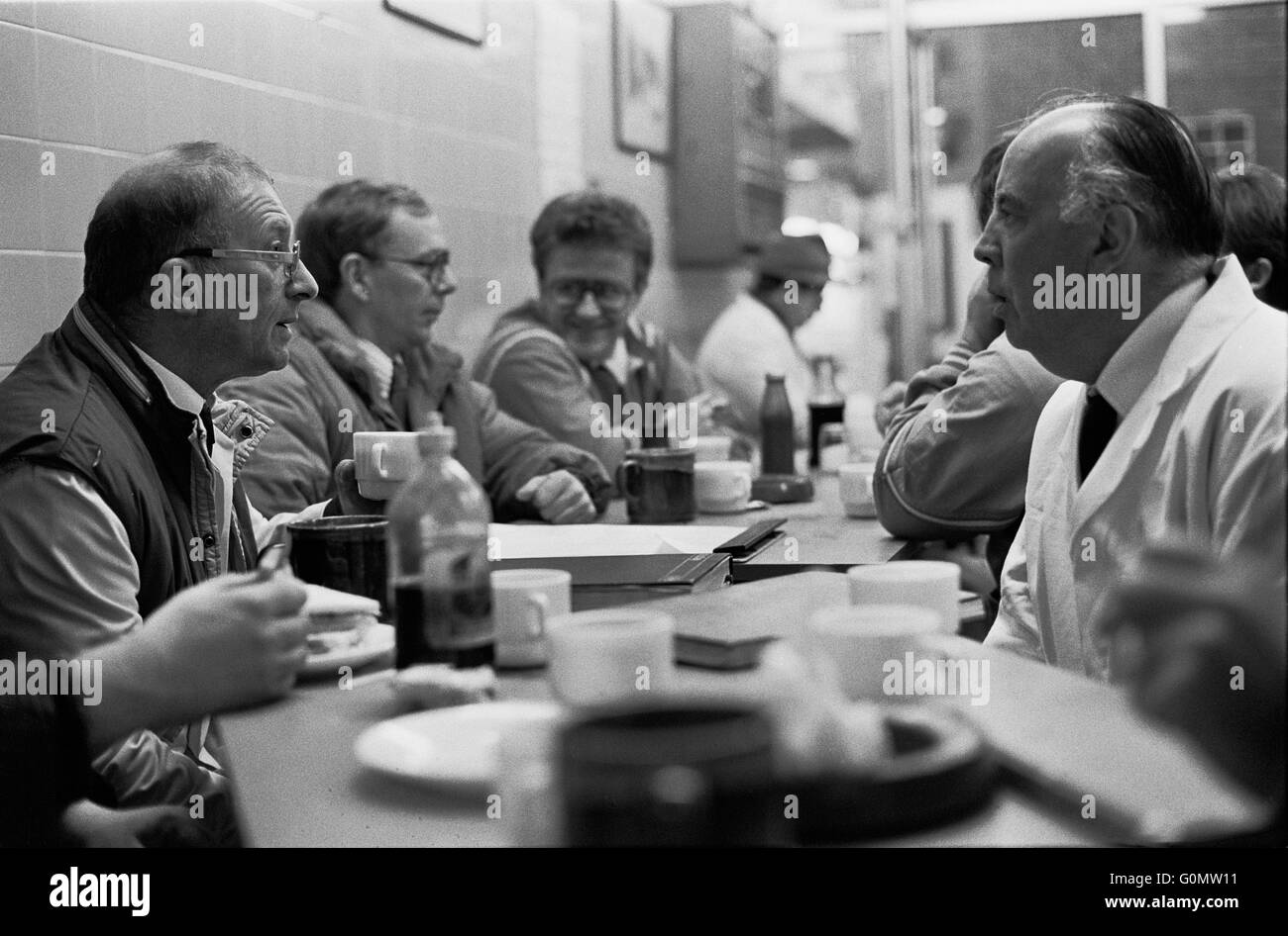 Billingsgate fish market cafe hi-res stock photography and images - Alamy