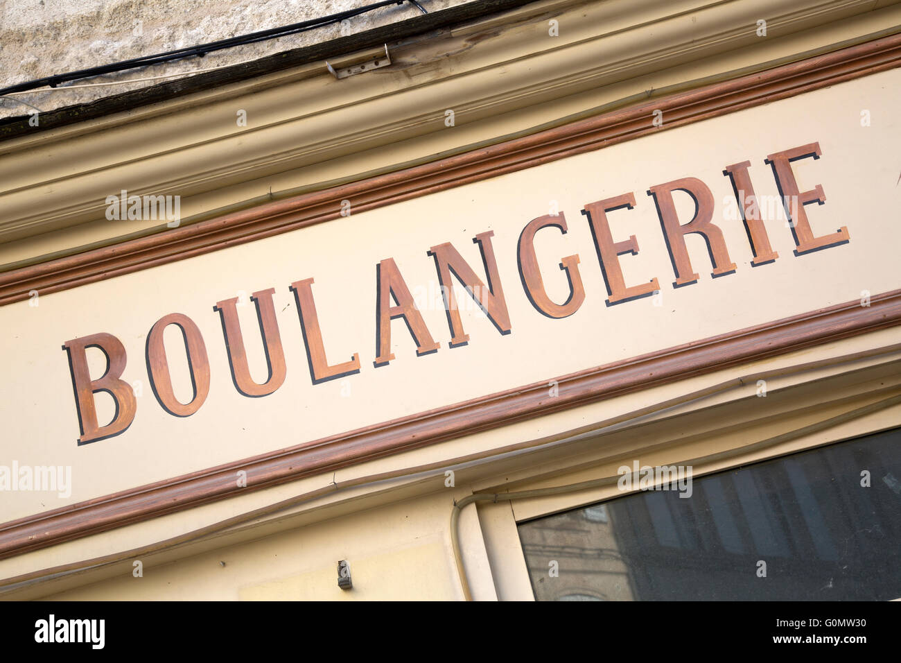 Boulangerie - Bakery Sign, France, Europe Stock Photo - Alamy
