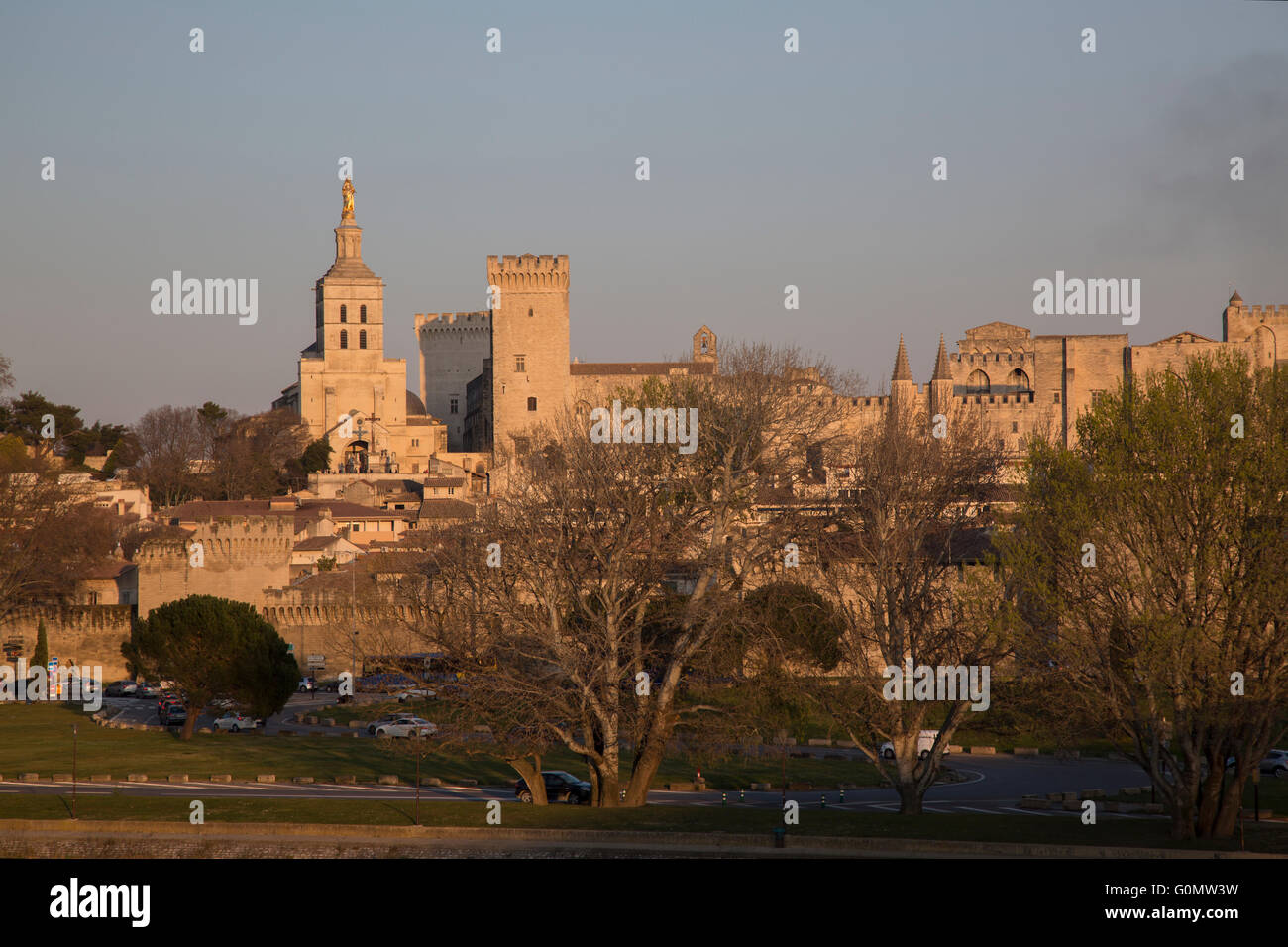 Avignon palace winter hi-res stock photography and images - Alamy