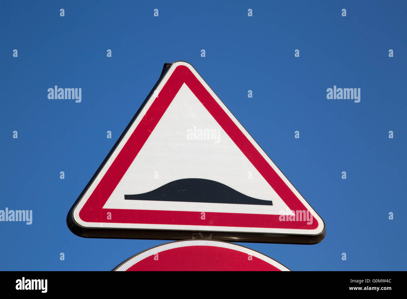 Bump in the Road Traffic Sign Stock Photo - Alamy