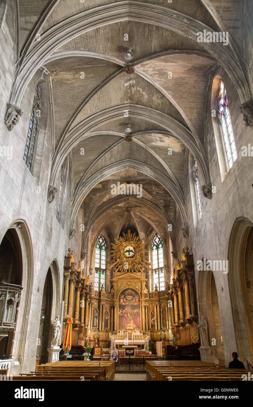 St Pierre Church; Avignon; France, Europe Stock Photo - Alamy