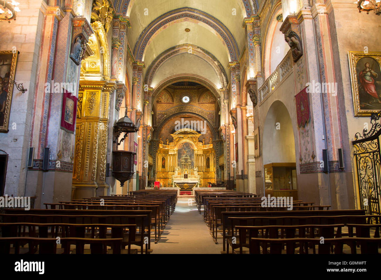 Saint Veran Cathedral, Cavaillon, France Stock Photo - Alamy