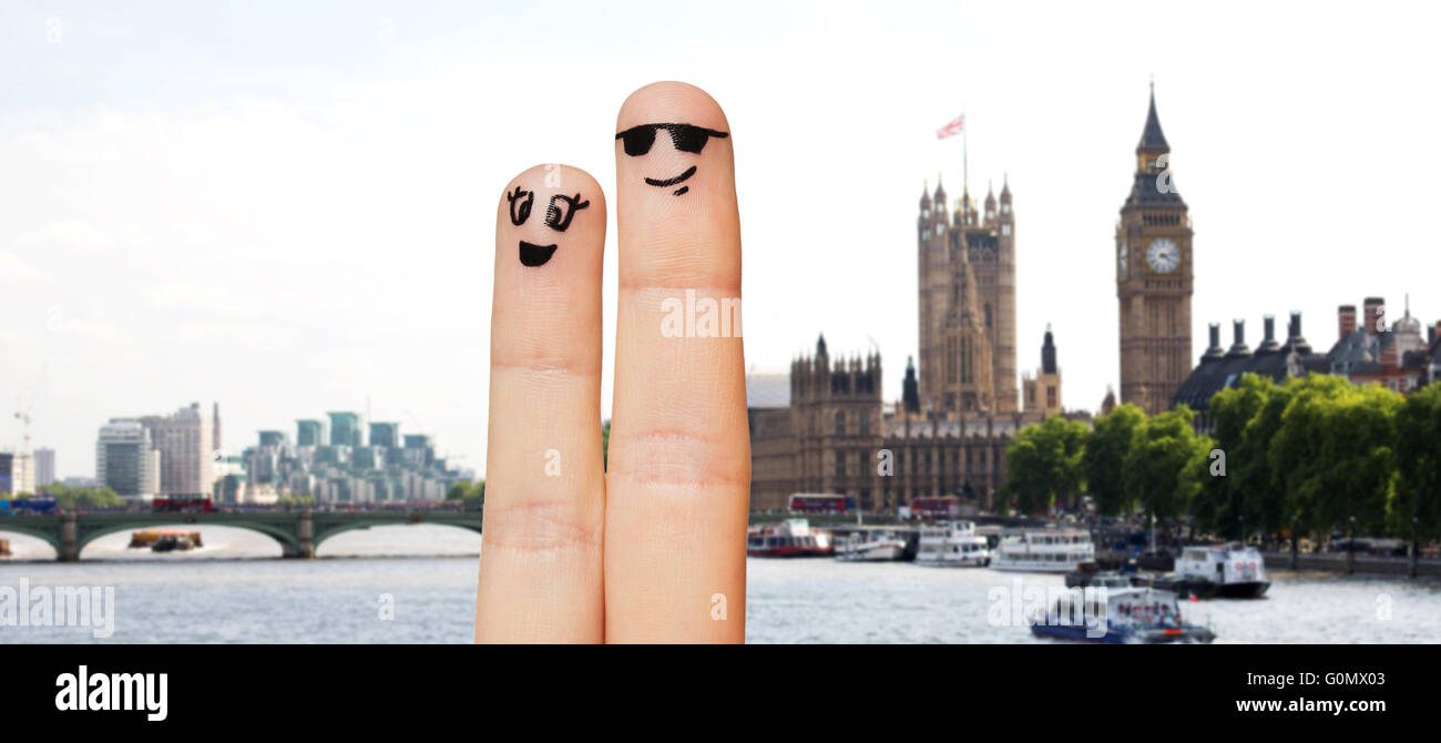 Close up fingers smiley faces hi-res stock photography and images - Alamy