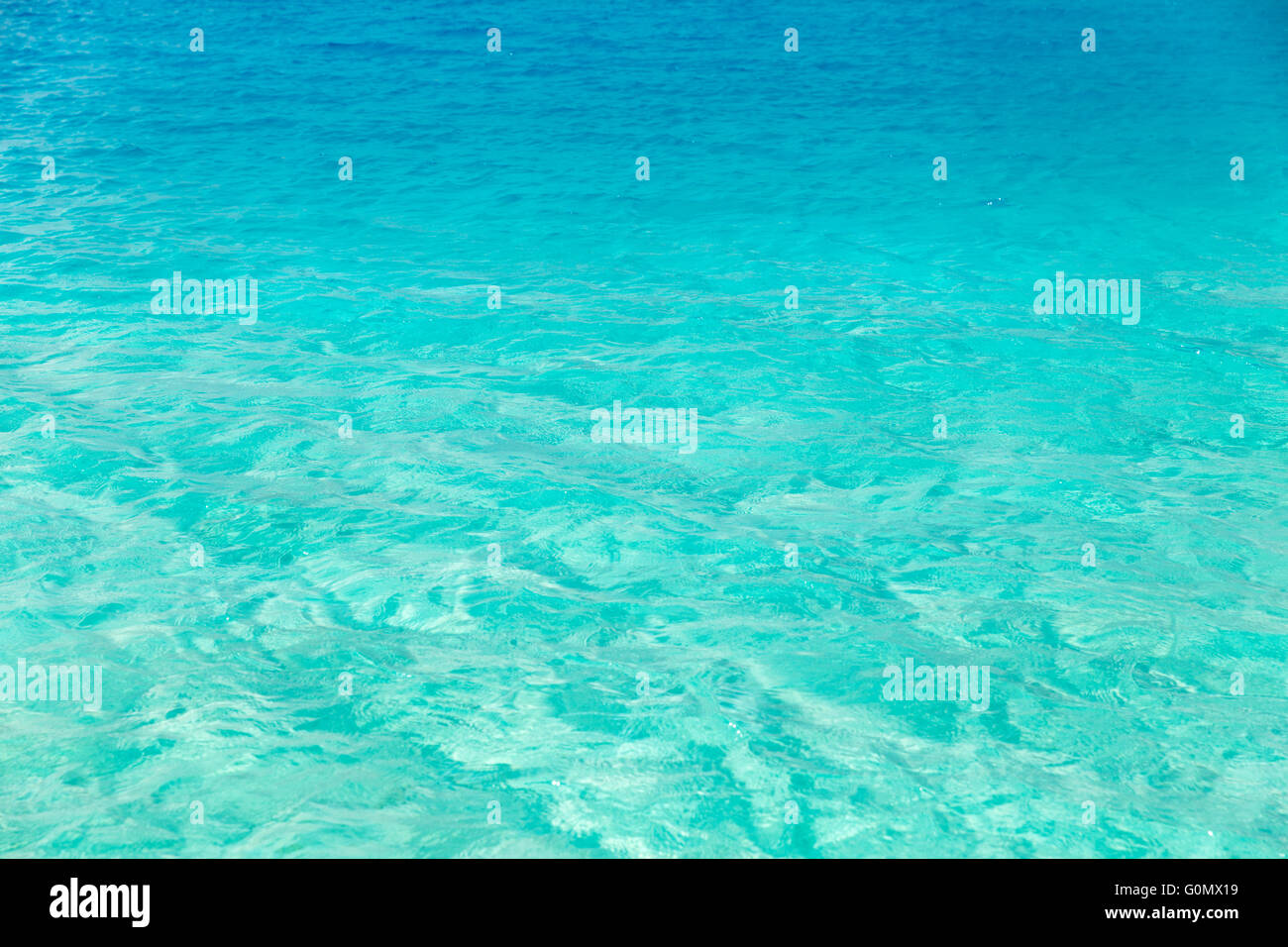 sea or ocean blue transparent water Stock Photo - Alamy