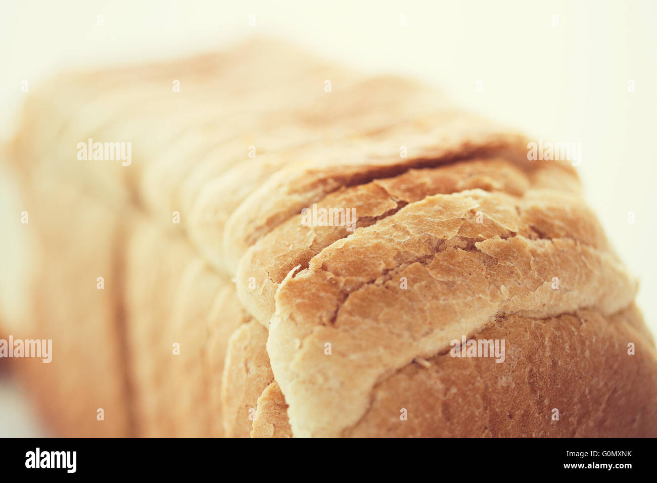 White bread slices cut kitchen hi-res stock photography and images - Alamy