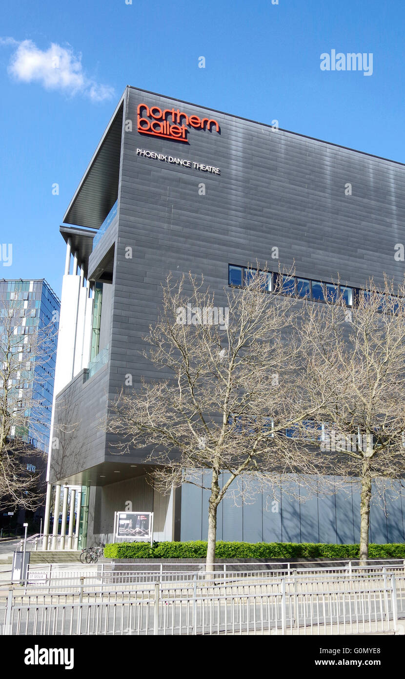 Leeds Cultural Quarter, Northern Ballet HQ Stock Photo - Alamy