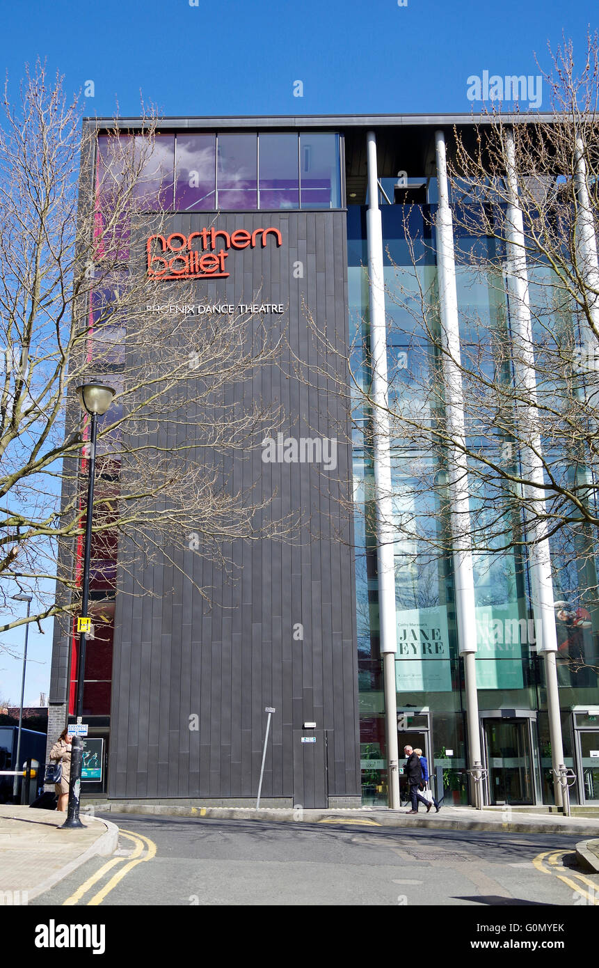 Leeds Cultural Quarter, Northern Ballet HQ Stock Photo - Alamy