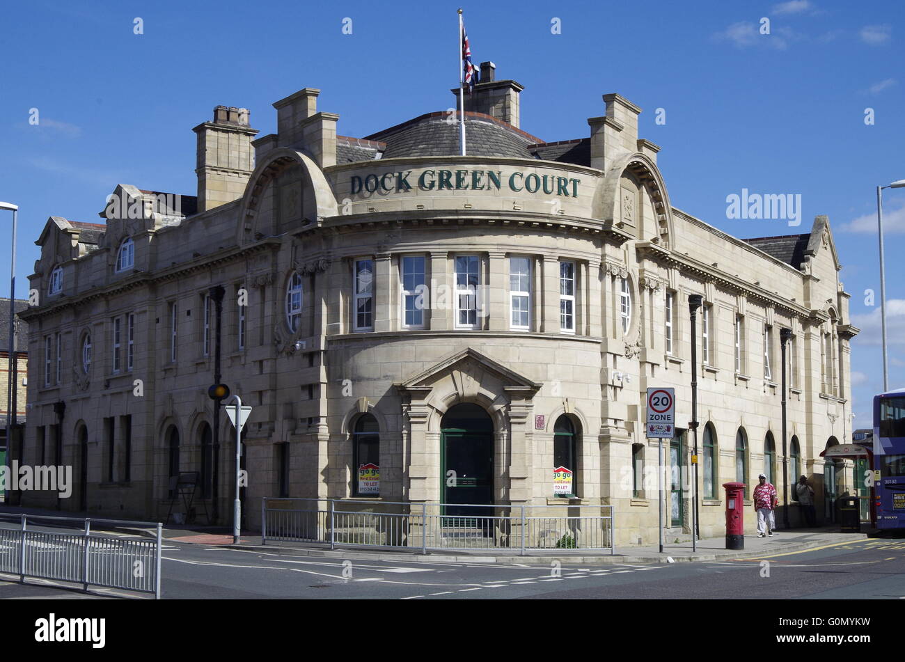 Leeds, neo-baroque Former Police Station Stock Photo - Alamy