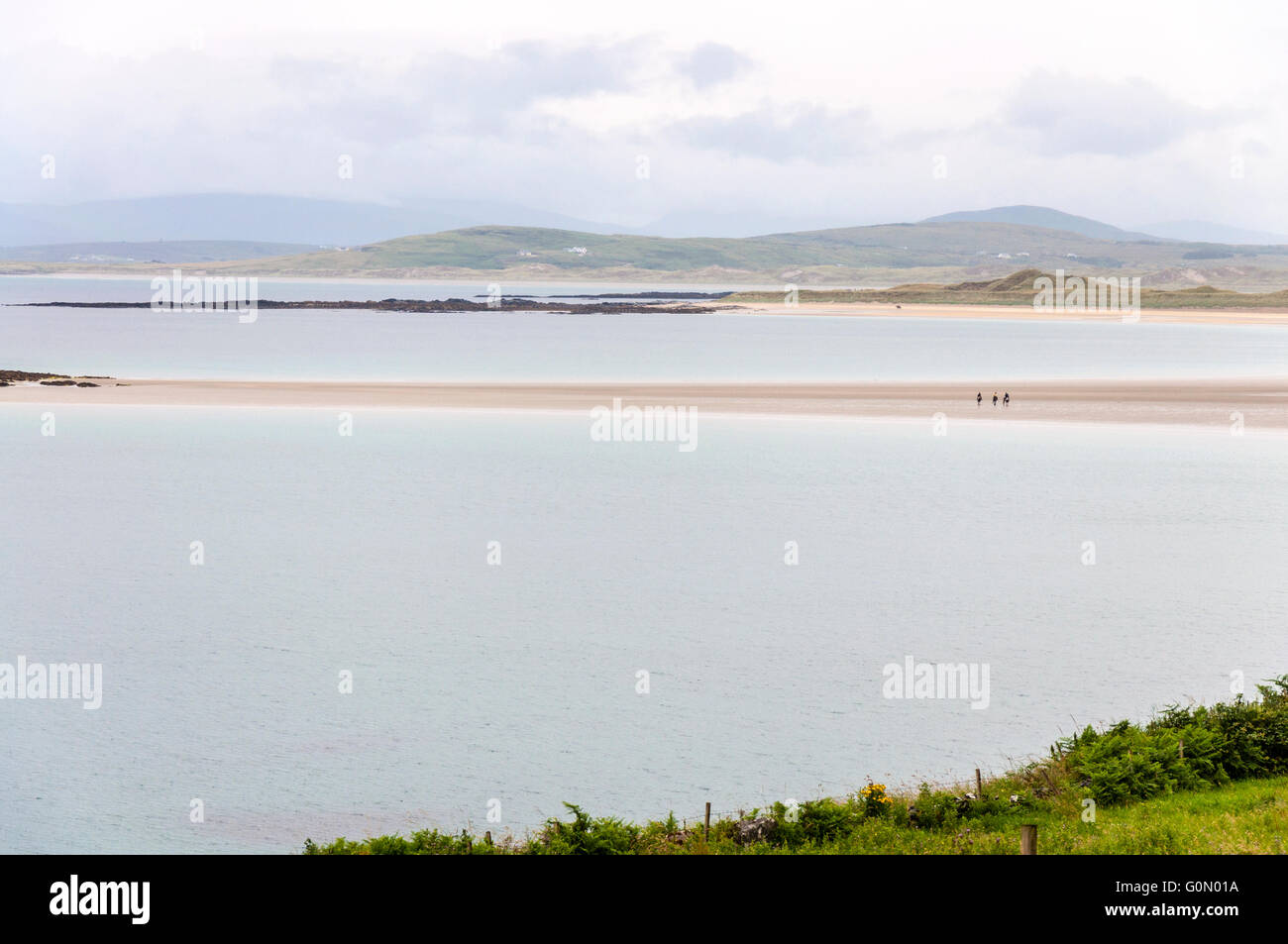Narin strand beach near Portnoo, County Donegal, Ireland Stock Photo ...