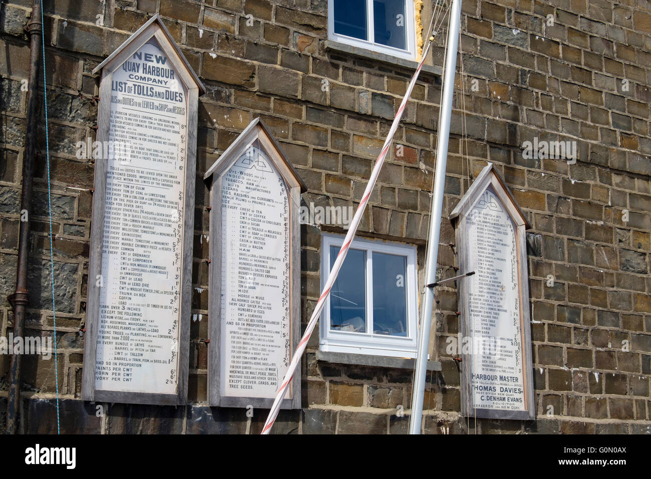 Tolls new quay wales hi-res stock photography and images - Alamy