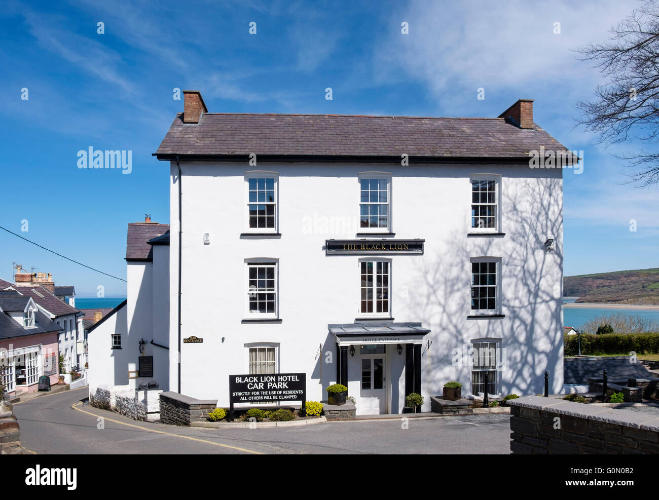 Dylan thomas the black lion inn hi-res stock photography and images - Alamy