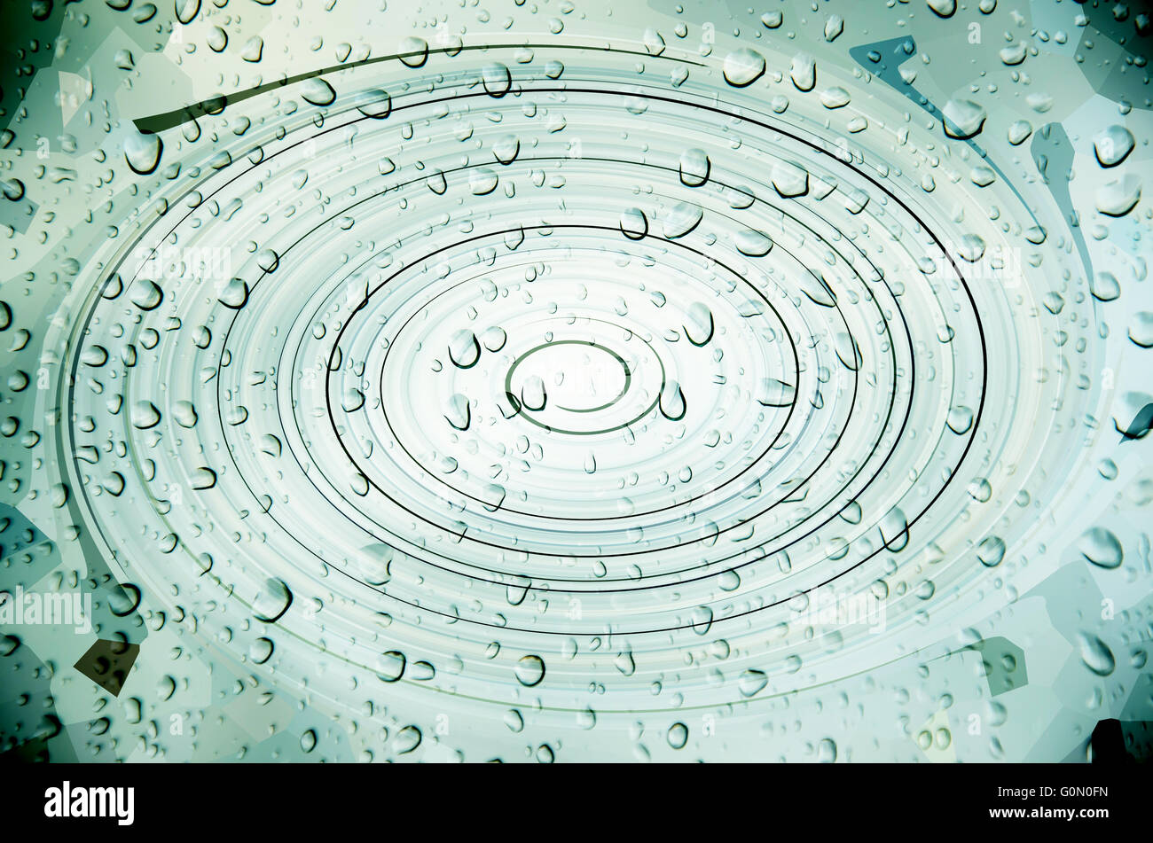 abstract drop water from nature Stock Photo - Alamy