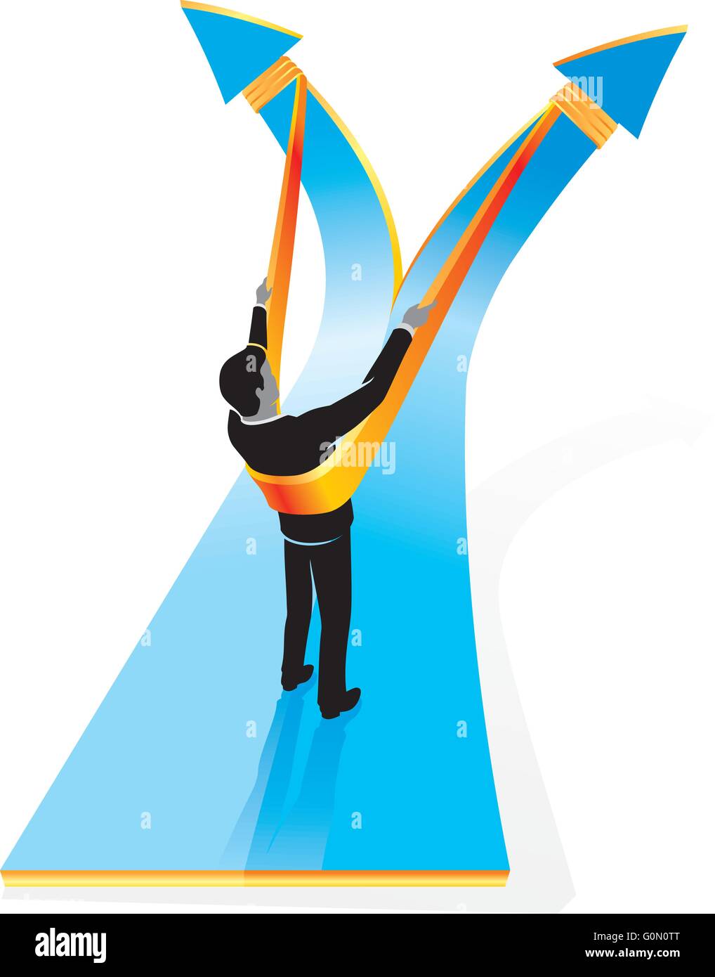 Risk taking vector vectors hi-res stock photography and images - Alamy