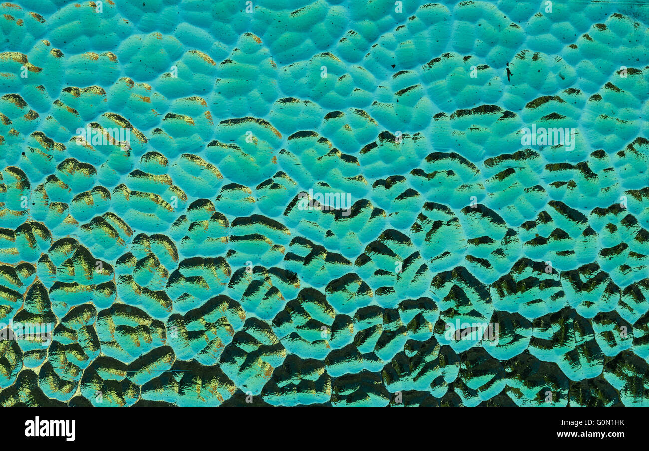 Wonderful blue ripple texture glass with shaded effects Stock Photo - Alamy