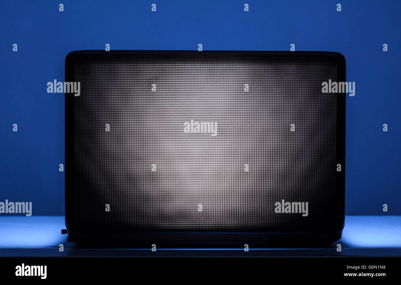 laptop at night Stock Photo - Alamy