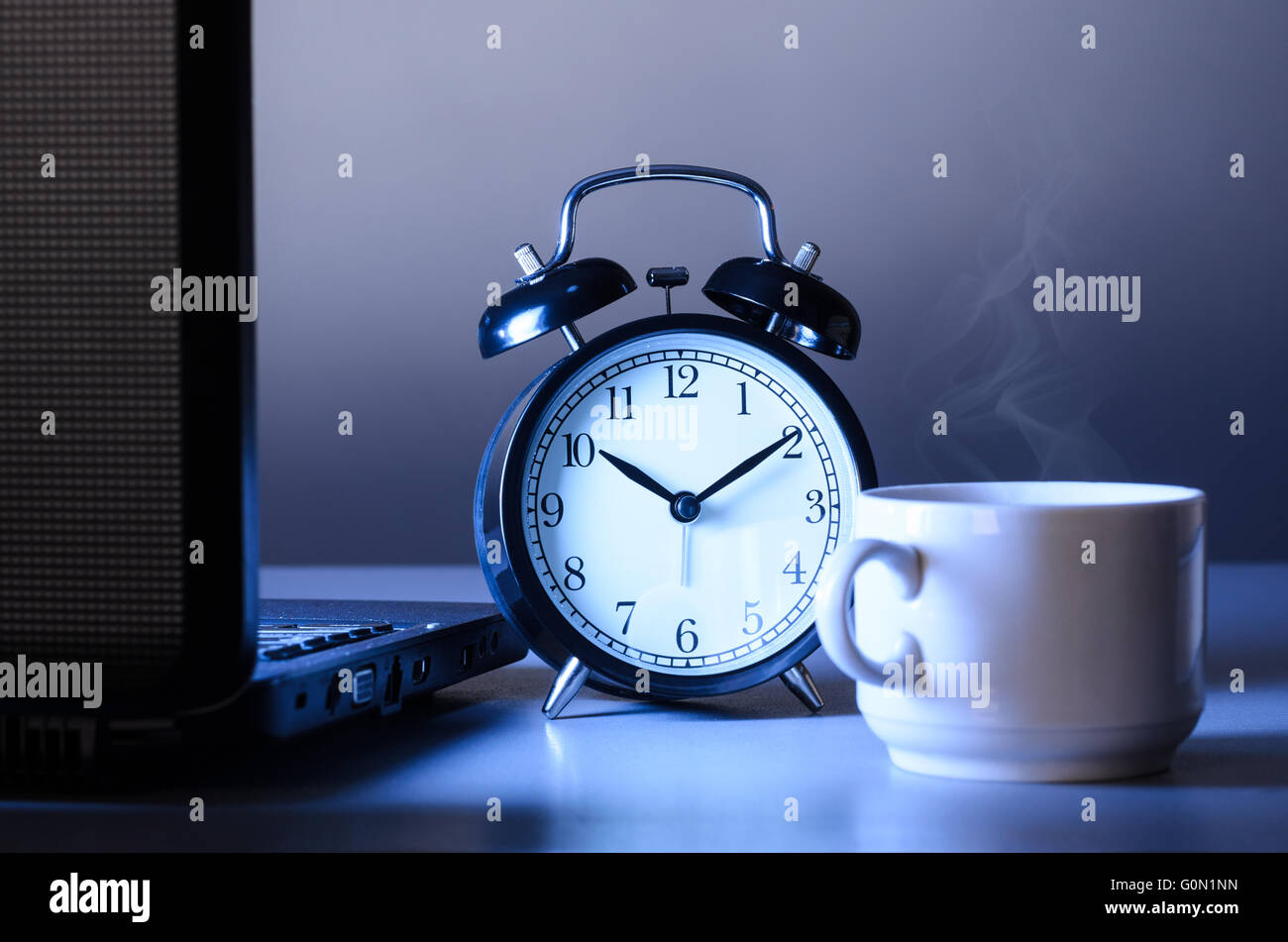 working at night Stock Photo - Alamy