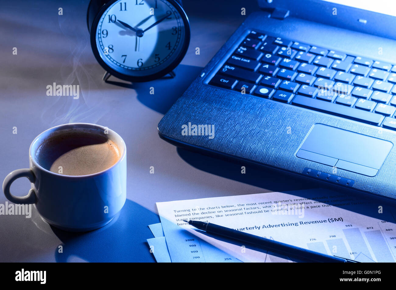 work at night Stock Photo - Alamy