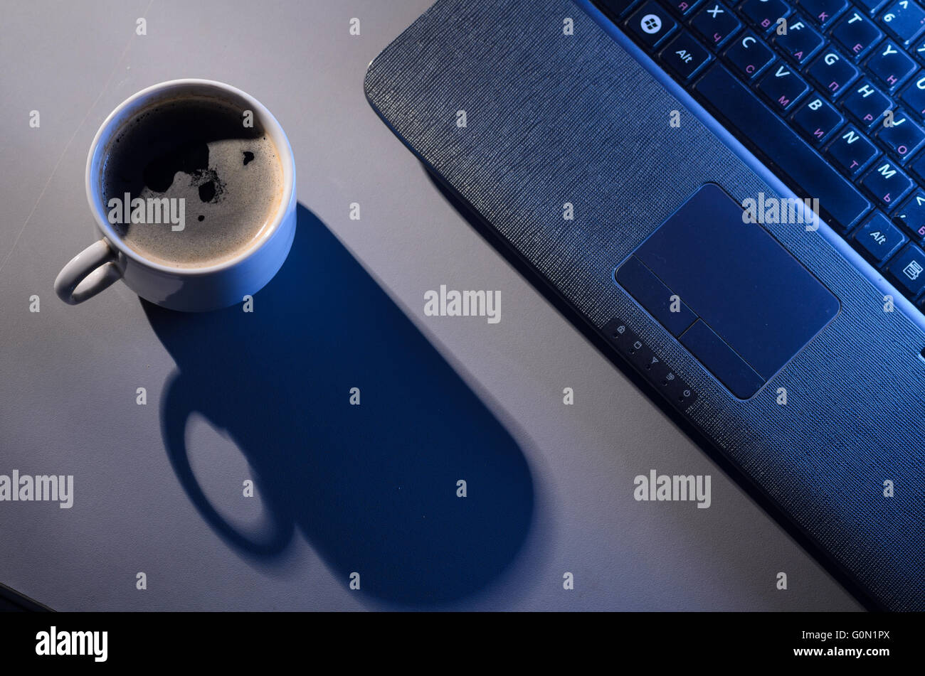 working at night Stock Photo - Alamy