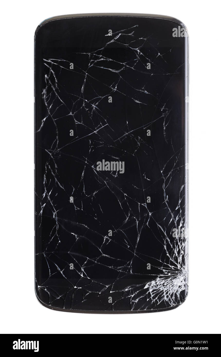 Smashed display Cut Out Stock Images & Pictures - Alamy