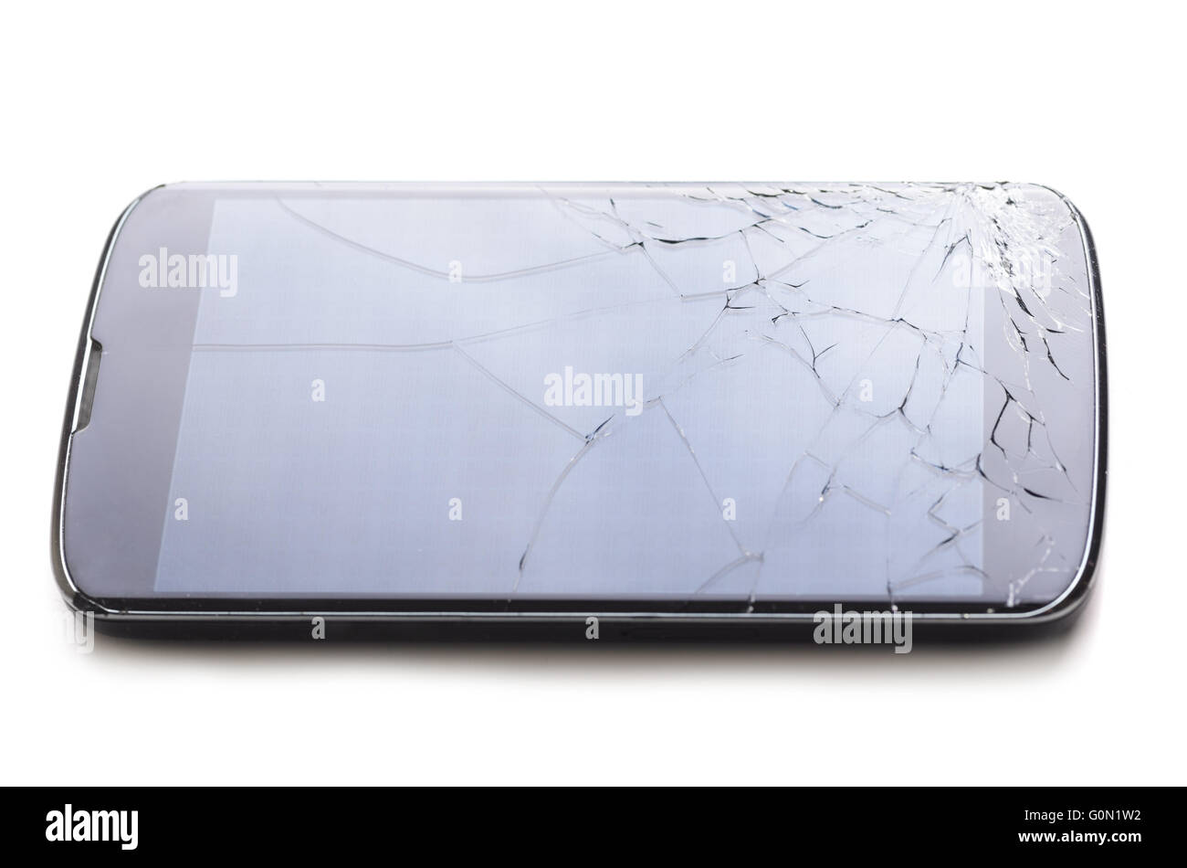 Broken phone screen hi-res stock photography and images - Alamy