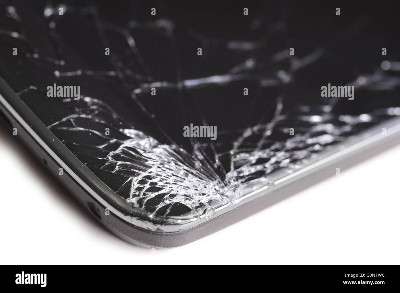 Broken phone screen hi-res stock photography and images - Alamy