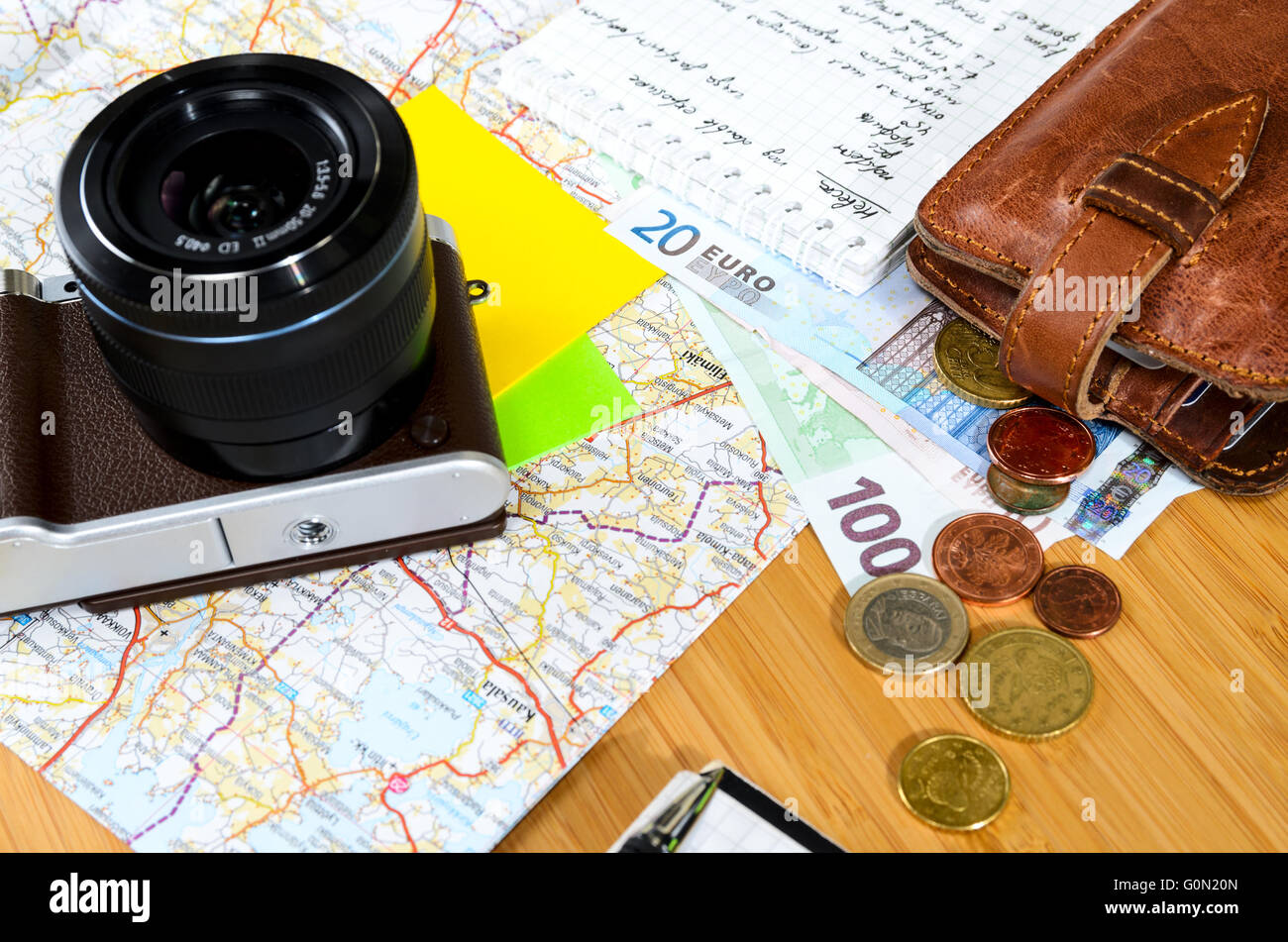 Modern travel tools hi-res stock photography and images - Alamy