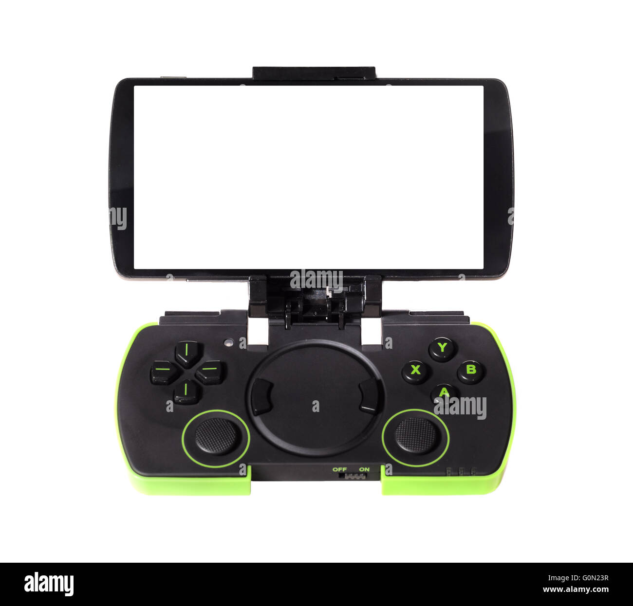 smartphone with gamepad Stock Photo - Alamy