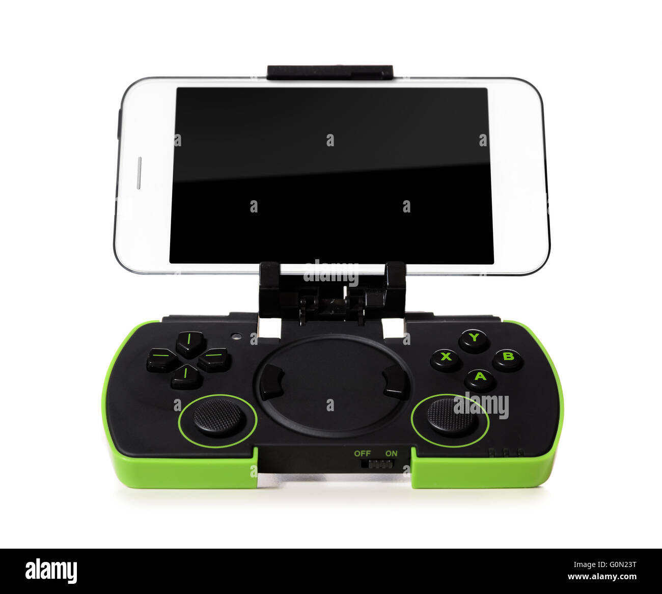 smartphone with gamepad Stock Photo - Alamy