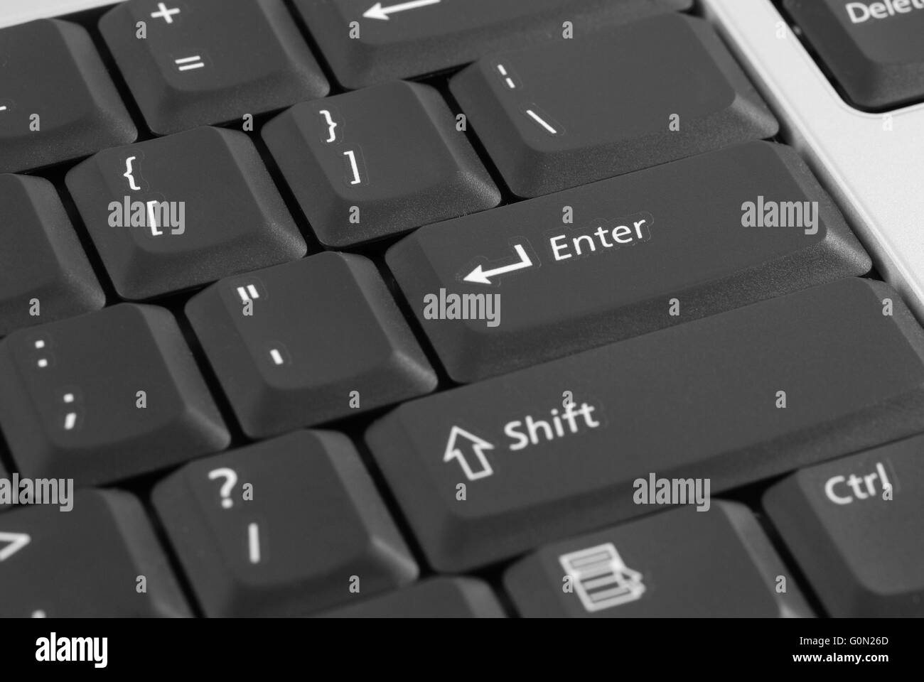 Black keyboard letters Black and White Stock Photos & Images - Alamy