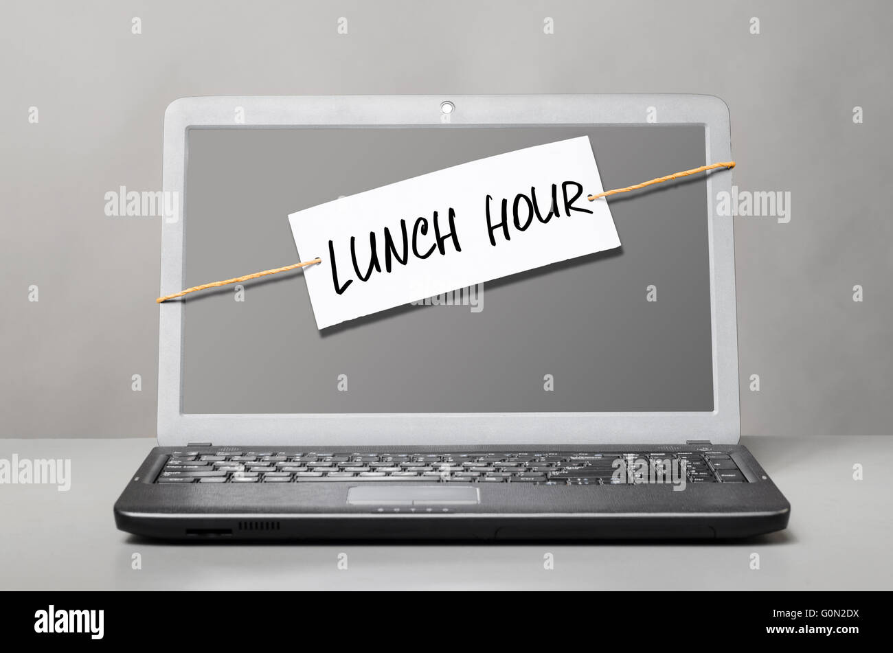 Lunch time at work hi-res stock photography and images - Alamy