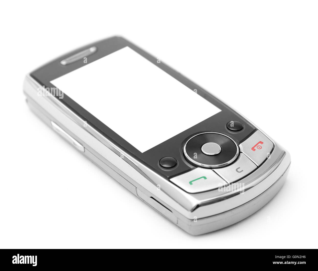 mobile phone isolated on white Stock Photo - Alamy