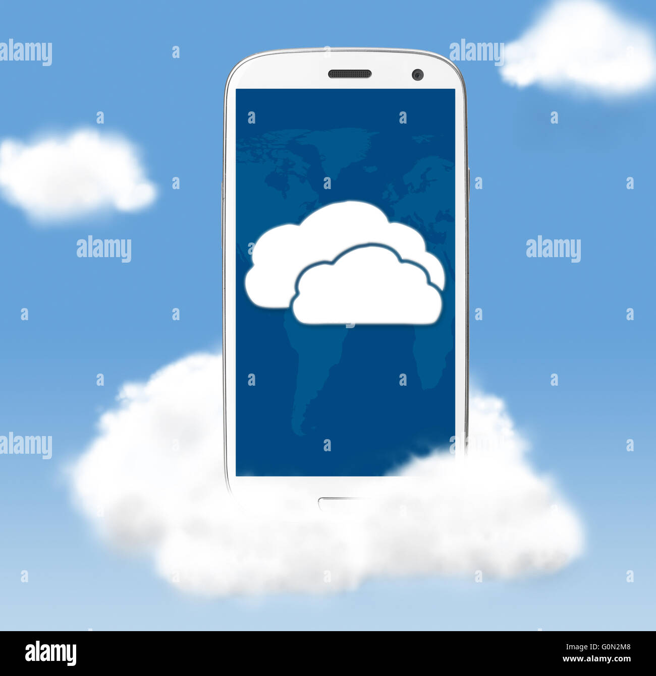 Cloud screen hi-res stock photography and images - Alamy