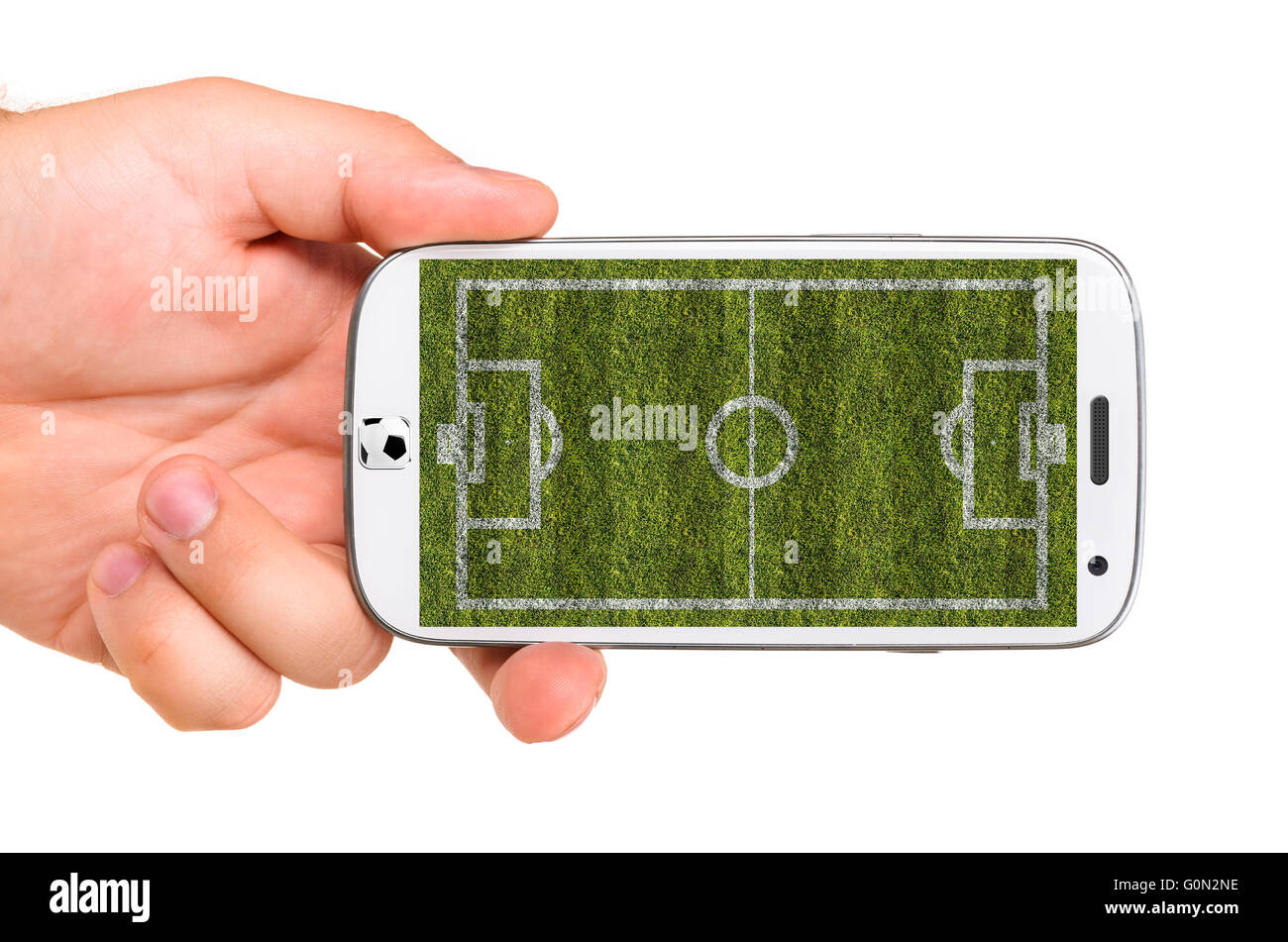 Mobile soccer field hi-res stock photography and images - Alamy