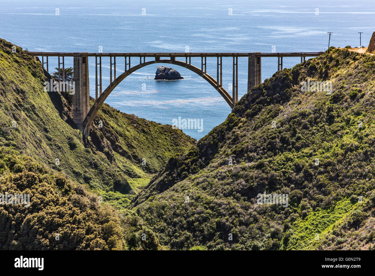 big sur bixby bridge, california Stock Photo - Alamy